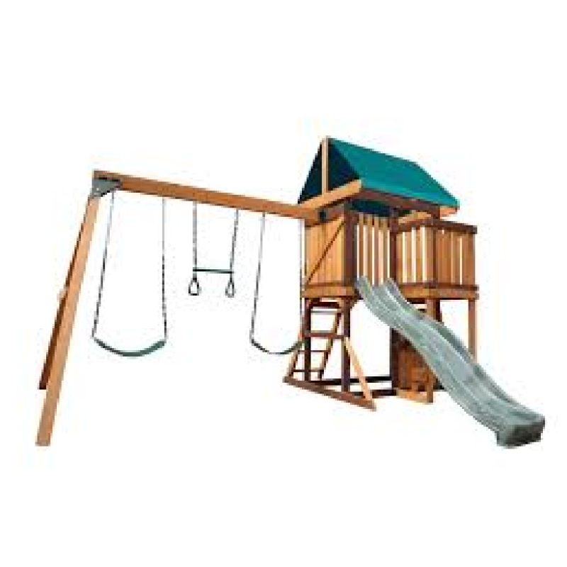 Bulk Supplier of Mount Peak Double Decker Everest Swing Set Playhouse ...